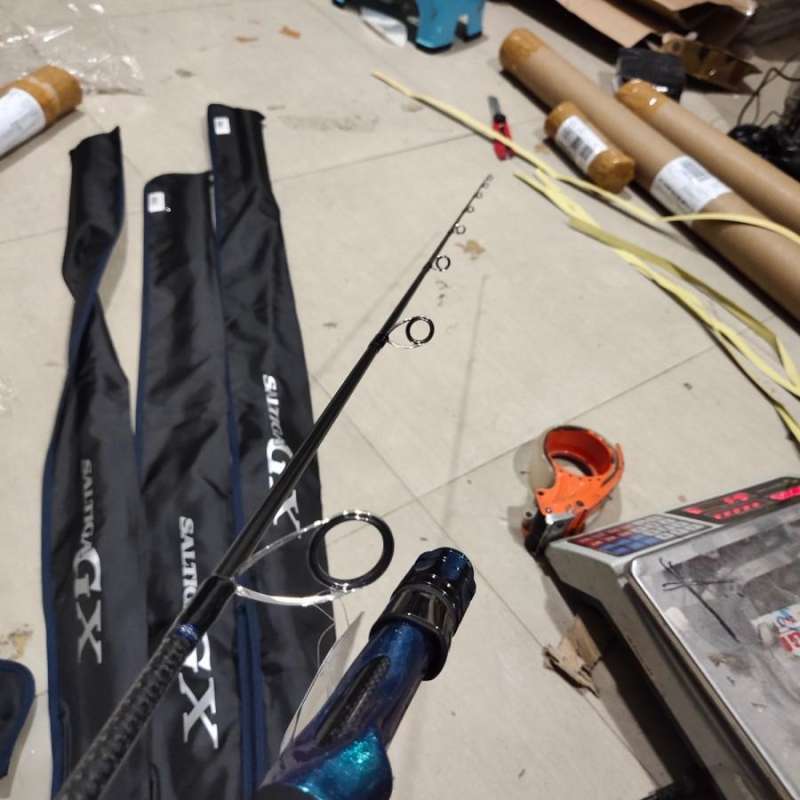 Jual Joran Pancing Jigging Saltiga Gx 602 Mhs Atau Hs Sambung Dua ...