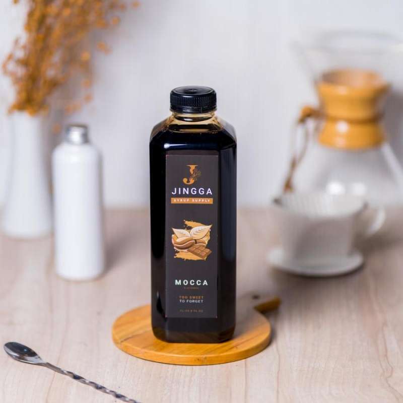 Jual Sirup Rasa Mocca 1000ml Jingga Syrup Di Seller Jingga Syrup ...