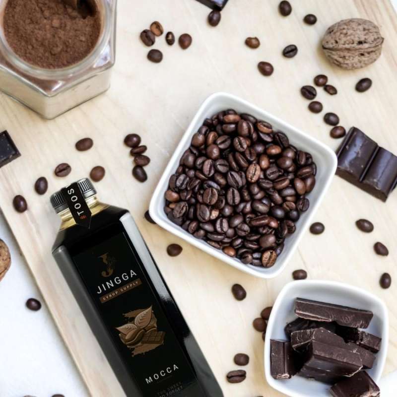 Jual Sirup Rasa Mocca 1000ml Jingga Syrup Di Seller Jingga Syrup ...