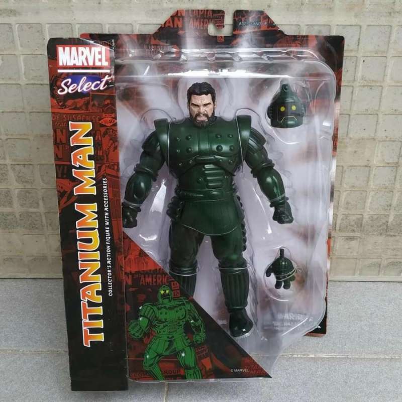 Jual DIAMOND SELECT MARVEL SELECT TITANIUM MAN BORIS BULLSKI IRONMAN ...