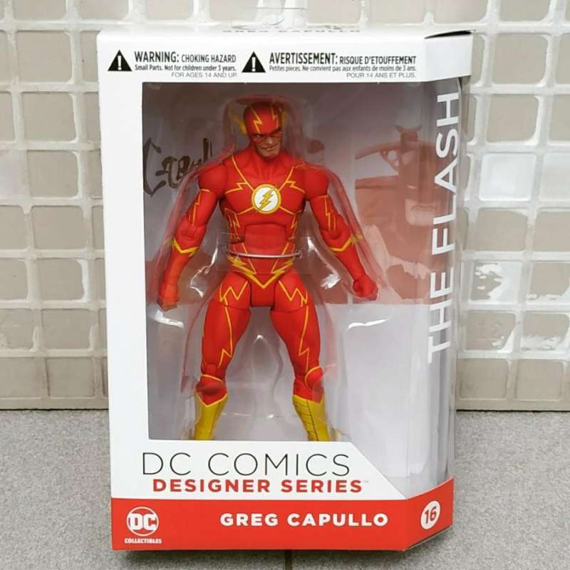 Jual DC DIRECT COMICS COLLECTIBLES DESIGNER SERIES THE FLASH GREG ...