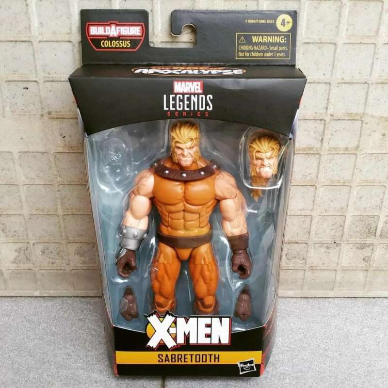 Jual Marvel Legends Sabretooth X-men Aoa Sabertooth Tanpa Baf Colossus ...