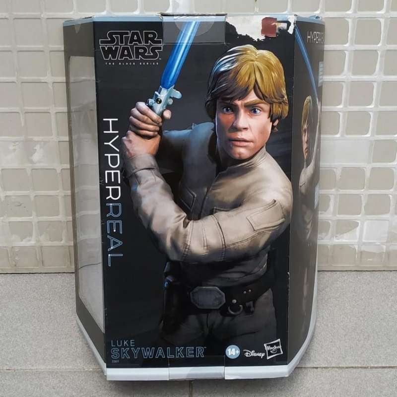 Jual STAR WARS HYPERREAL LUKE SKYWALKER BESPIN HYPER REAL BLACK SERIES ...