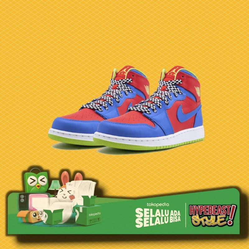 Jual SEPATU AIR JORDAN 1 HIGH RETRO RACING PACK 705300615 ORIGINAL ...