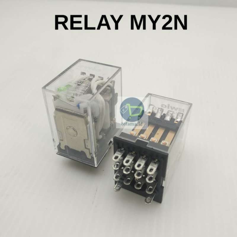 Jual Baru RELAY MY2N SOCKET PYF-08 /RELAY MY2N 8PIN - V DC Murah di ...