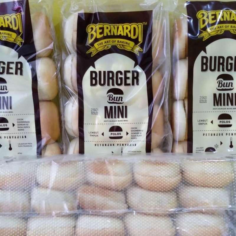 Jual Bernardi Burger Bun Mini 20 Pcs Di Seller Diva Durian Froozen Food ...