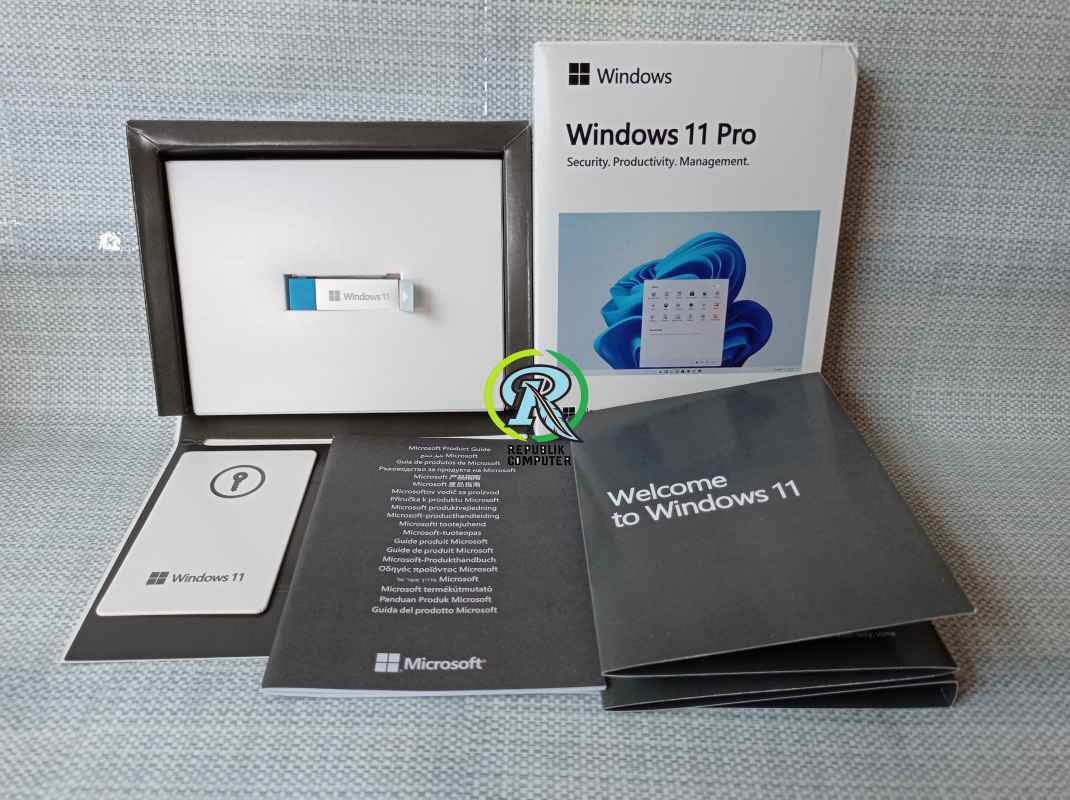 Promo Windows 11 Pro Fpp Fullbox Media Installer Usb 3.0 Original ...