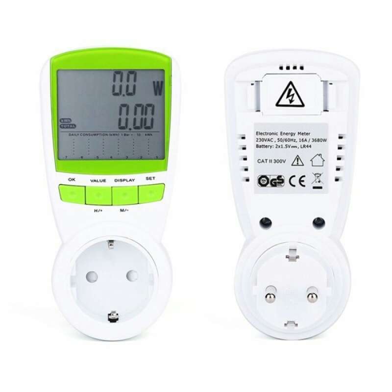 Jual POWER METER WATTMETER VOLTMETER ALAT UKUR DAYA LISTRIK TS838 di ...