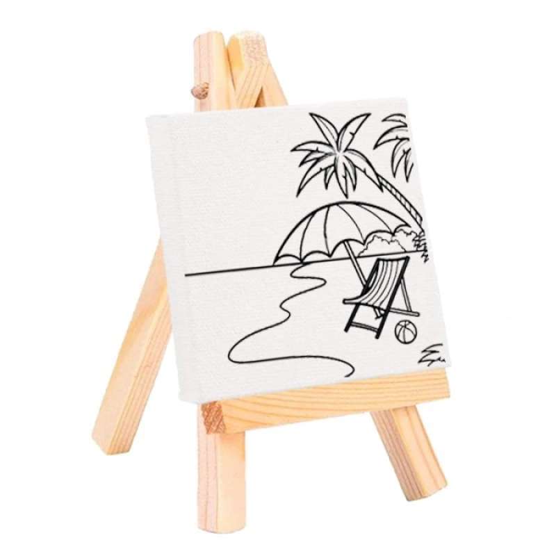 Jual KANVAS LUKIS MINI SKETSA / DISPLAY MINI EASEL - 10X10 - SKETSA ...