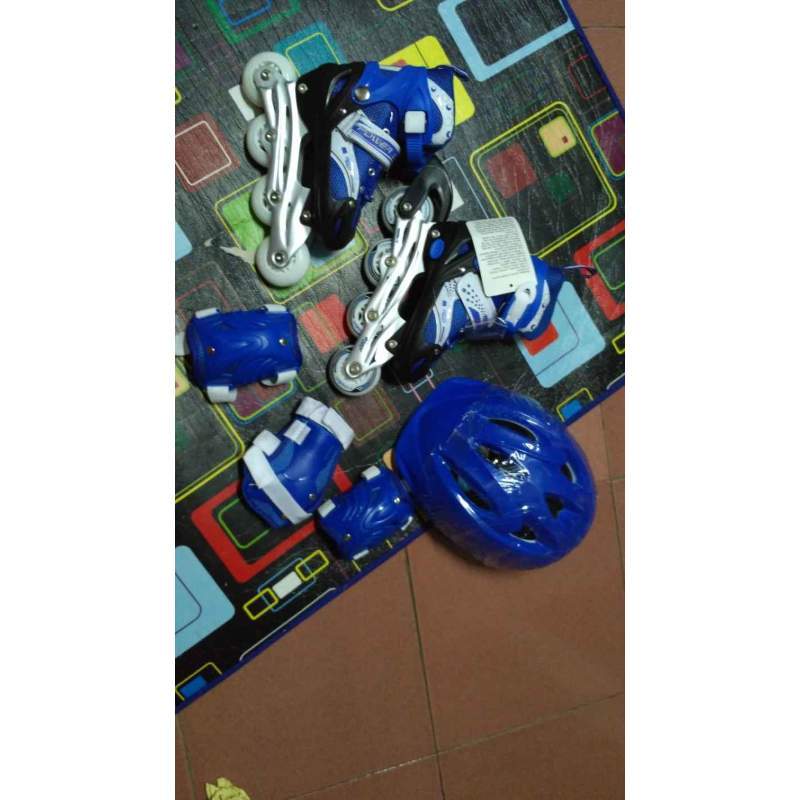 Jual SEPATU RODA INLINE SKATE BAJAJ 6032 POWER SUPERB FREE DEKKER DAN ...