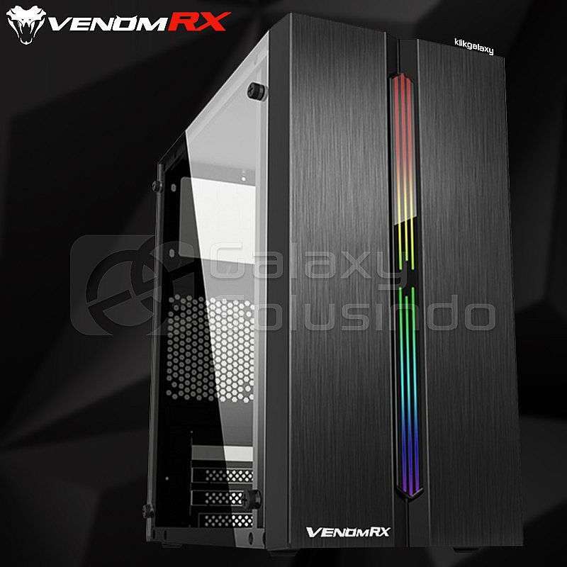 Jual VENOMRX KRATOS Tempered Glass Mini Tower Gaming Case di Seller ...