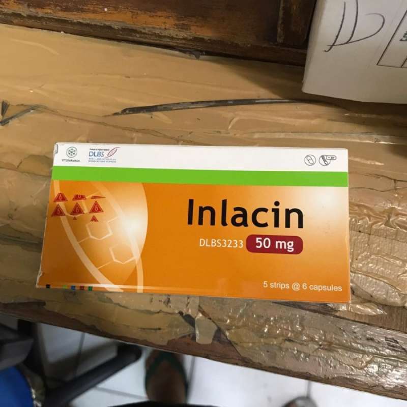 Jual Inlacin 50 mg box di Seller CV Apotik Age Farma - Kota Medan ...