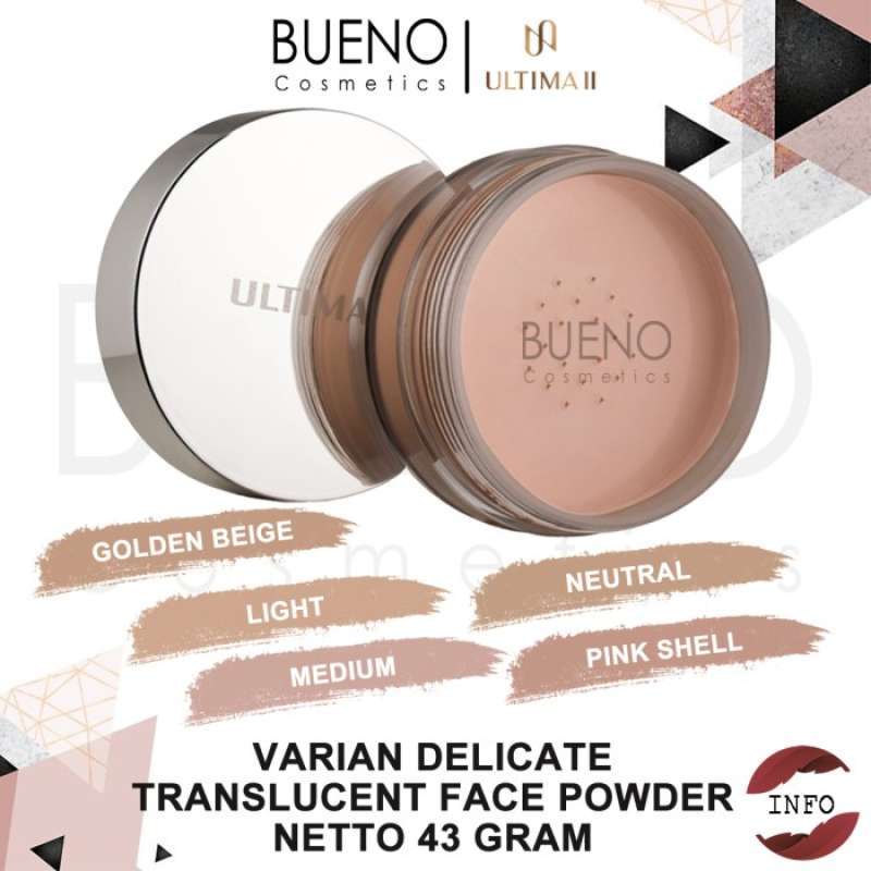 Promo ULTIMA II DELICATE TRANSLUCENT FACE POWDER WITH MOISTURIZER BEDAK ...