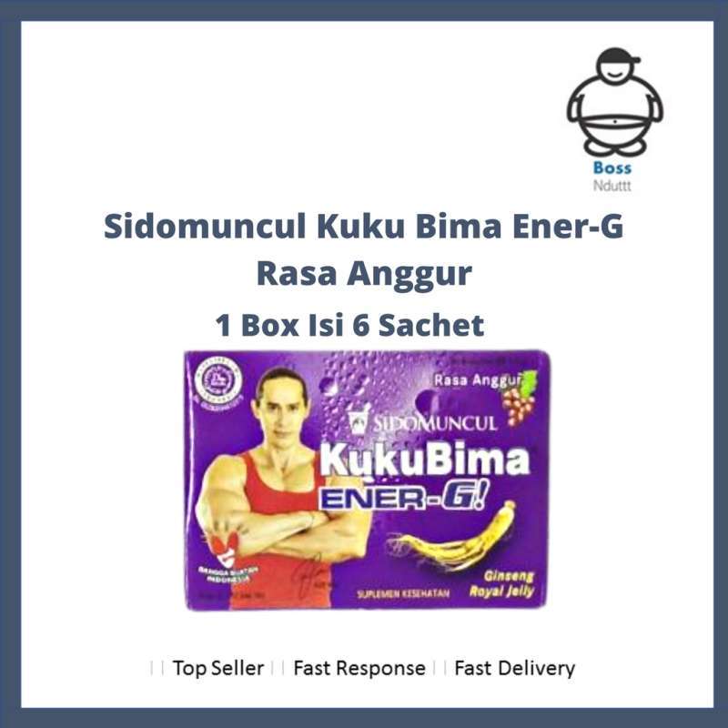 Jual KUKU BIMA Anggur BOX Kecil (1Box keci isi 6Sachet) MURAH di Seller ...