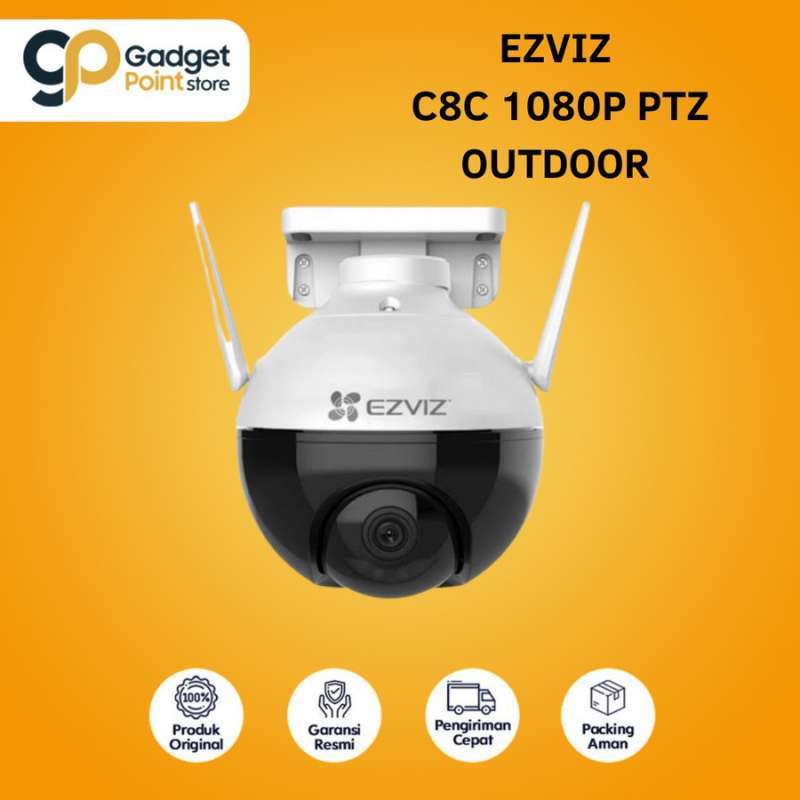 Jual Ezviz C8c Outdoor Pan Tilt Wifi Ip Camera Color Night Vision H.265 ...
