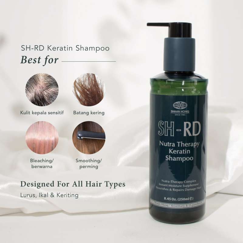 Promo Shrd Nutra Therapy Keratin Shampoo 250ml Diskon 25% Di Seller ...