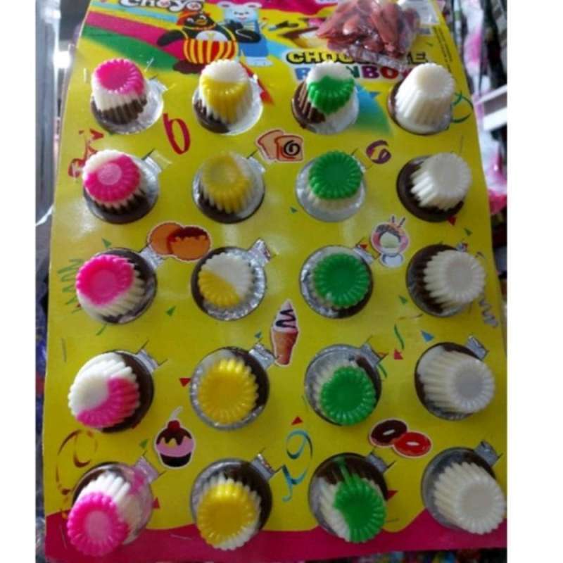 Jual Choyo - Choyo Cup Rainbow Coklat Jadul Yosan Di Seller Kedai Snack ...