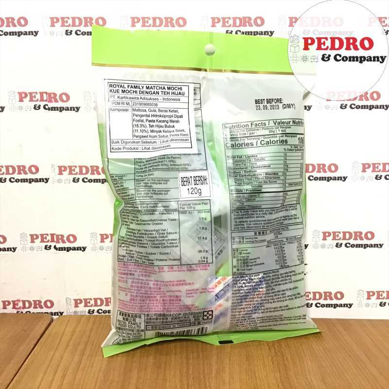 Jual Royal Family Matcha Mochi 120 Gram - Moci Rasa Teh Hijau Di Seller ...