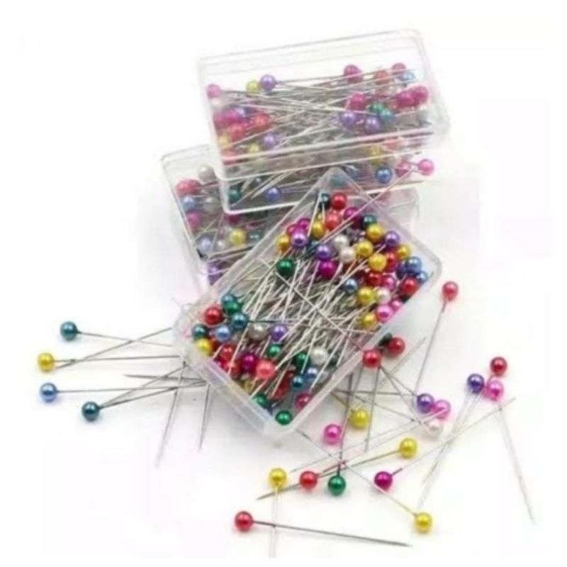 Jual Harga perkotak jarum pentul hijab/Jarum pin hijab/dress makers ...