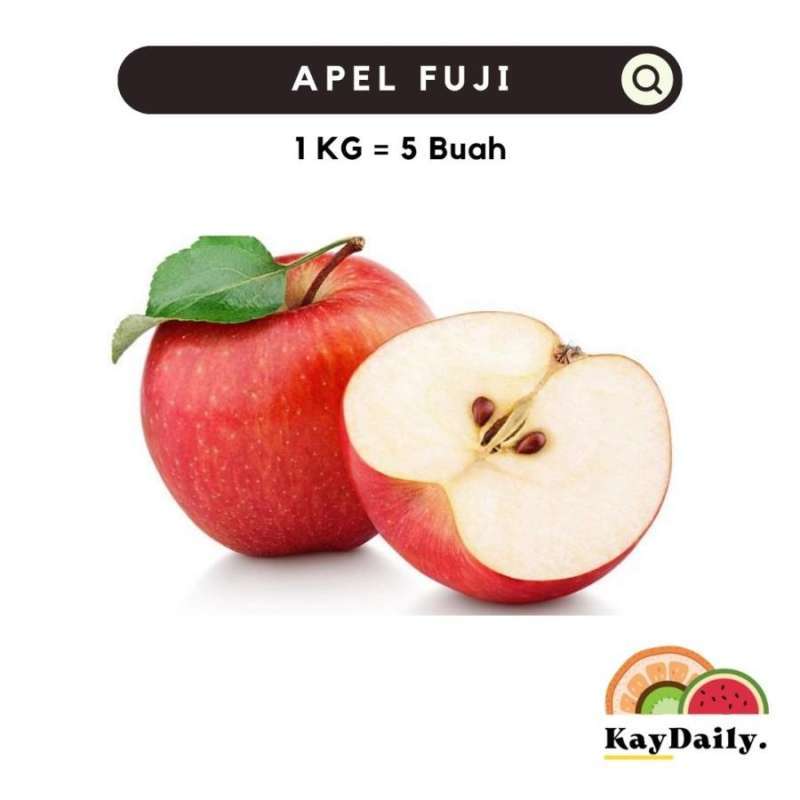 Jual APEL FUJI RRC PREMIUM 1 KG Halal di Seller Kaydaily.id - Batu ...