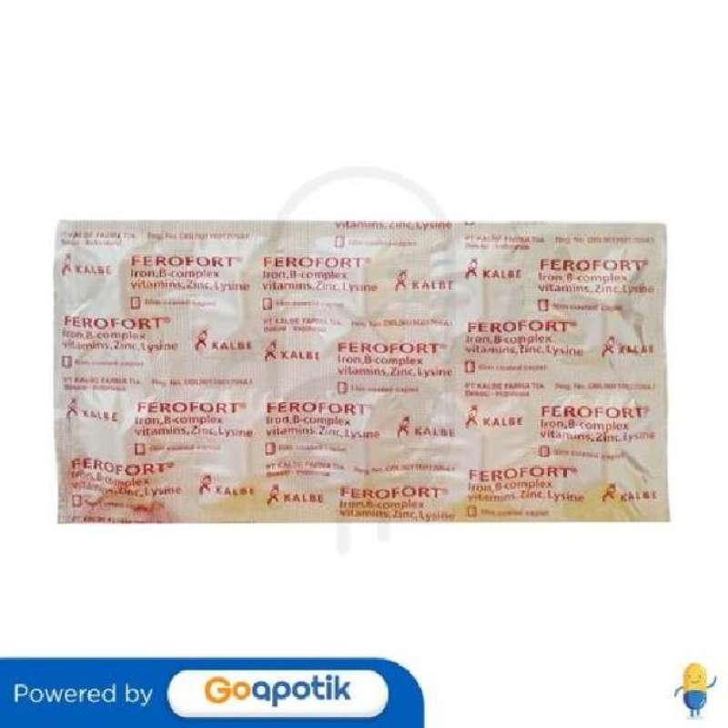 Jual FEROFORT STRIP 10 KAPLET di Seller Cv. Apotek Merapi Mandiri ...