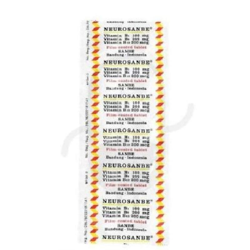 Jual Neurosanbe Strip 10 Tablet Di Seller Cv. Apotek Merapi Mandiri ...