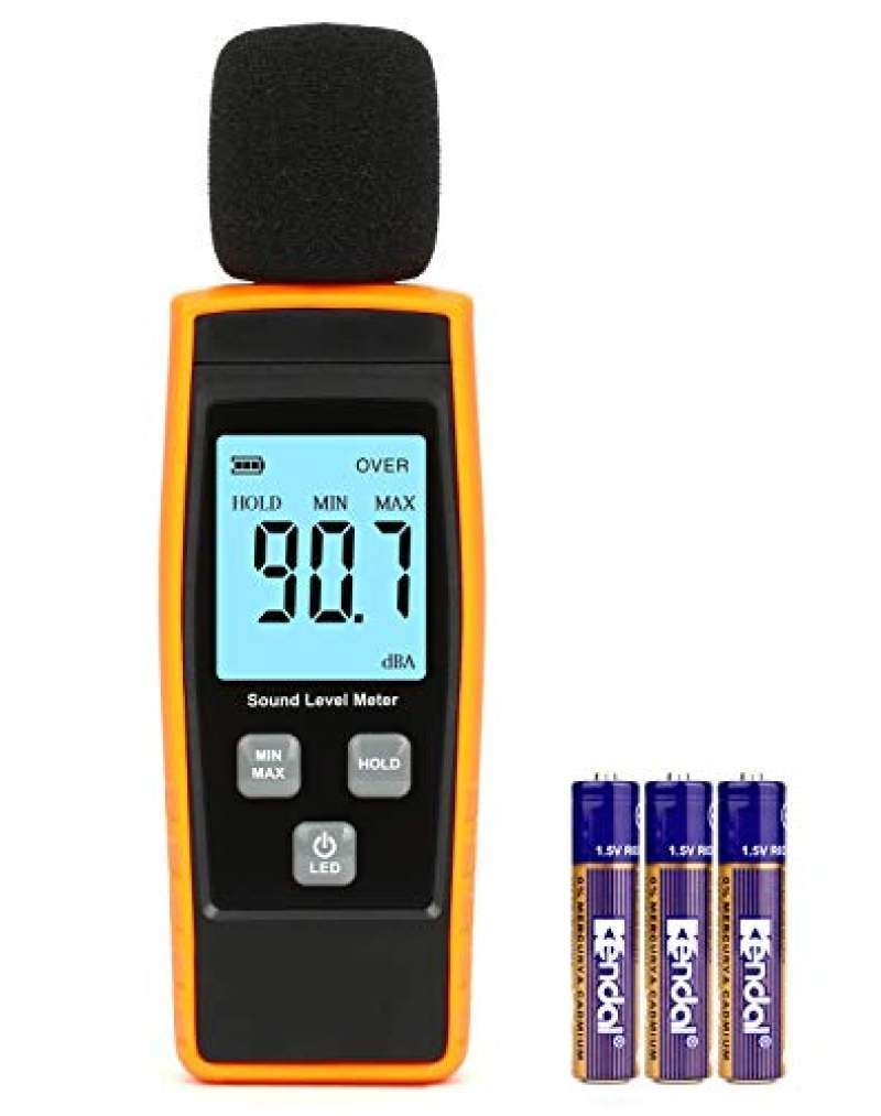 Promo Decibel Meter Sound Level Reader 30-130dB(A), Hand-held Sound ...