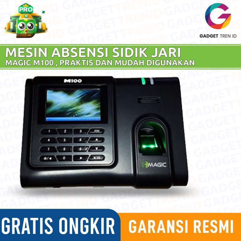 Jual Mesin Fingerprint Magic M100 | Mesin Absensi Sidik jari Termurah Garansi 1 Tahun di Seller ...