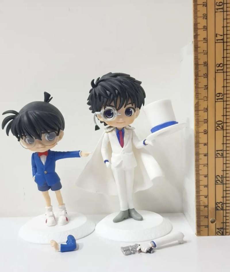 Jual Action Figure Detektif Conan Set Isi 2 Shinichi Vs Kid di Seller ...