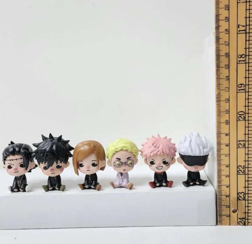 Jual Action Figure Jujutsu Kaisen Chibi Set Isi 6 Baru di Seller ...