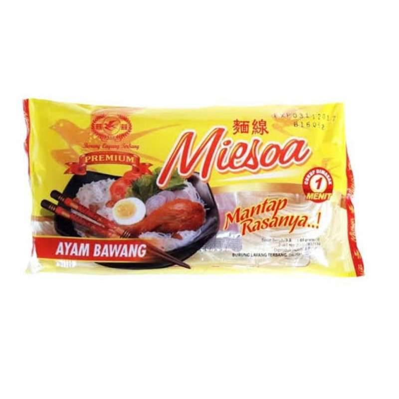 Jual Miesoa Cap Burung Layang Rasa Ayam Bawang / Misoa Kecil Di Seller ...
