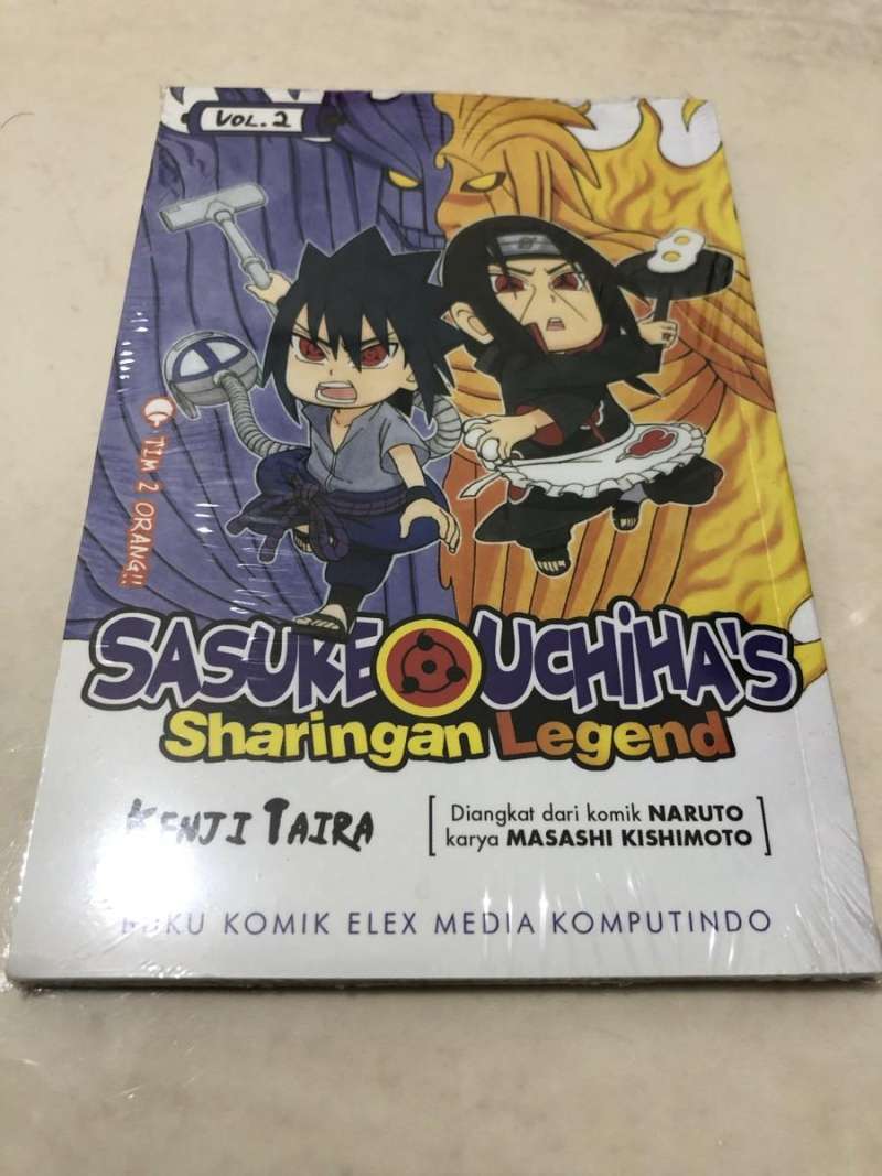 Jual Buku Komik Sasuke Uchiha'S Sharingan Legend 02 di Seller antique ...