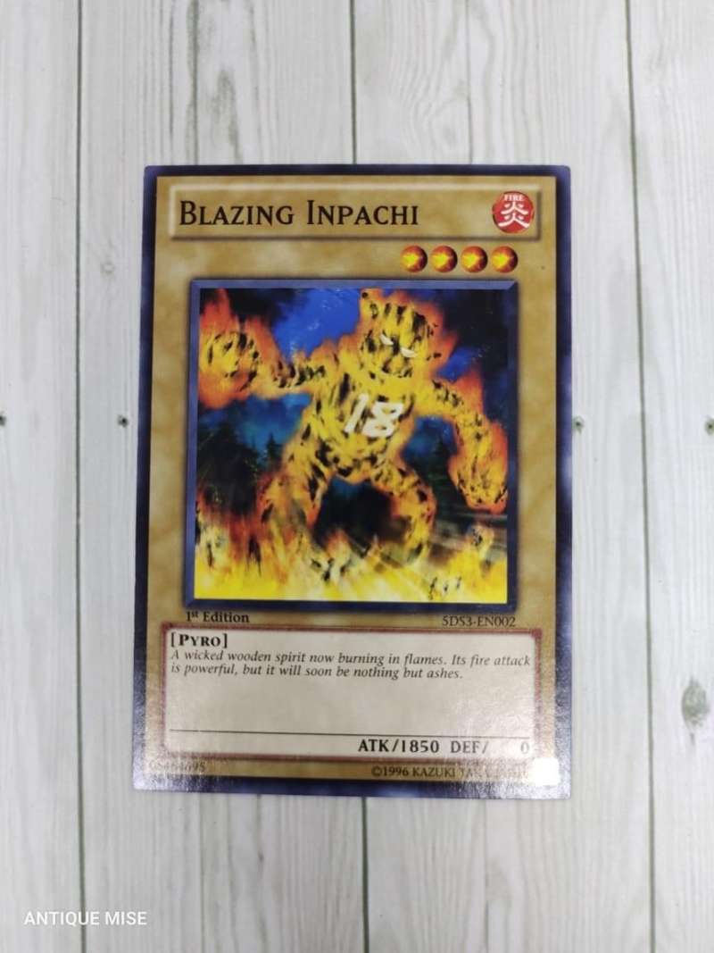 Jual Kartu Yugioh Original Blazing Inpachi di Seller antique mise ...