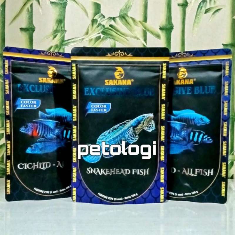 Jual Sakana Exclusive Complete Blue Red Yellow Snakehead All Fish ...