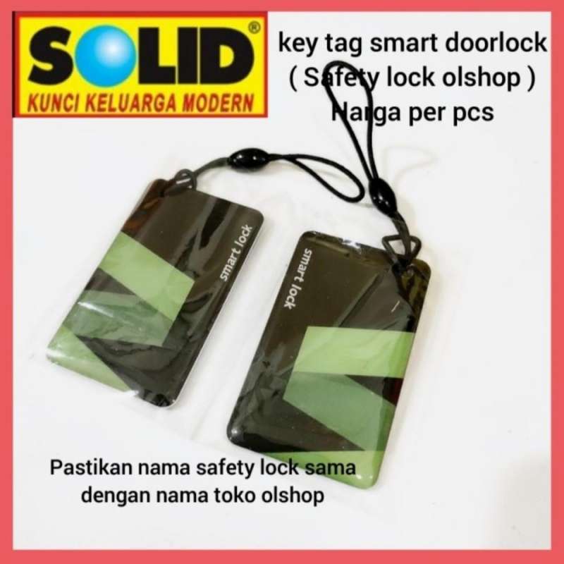 Jual kartu RFID smartlock solid di Seller safetylock - Pegadungan, Kota ...