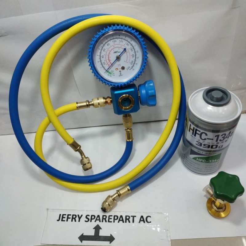Promo PAKET ISI KULKAS MANIFOLD SINGLE SIGHLAS R134A Diskon 6% di ...