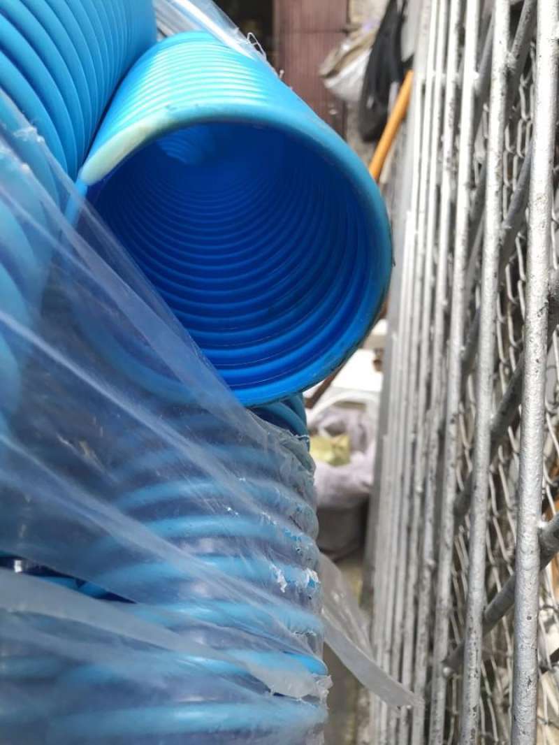 Jual Selang hisap PUSO biru 1-1/2 / Selang irigasi pompa / PVC Suction ...