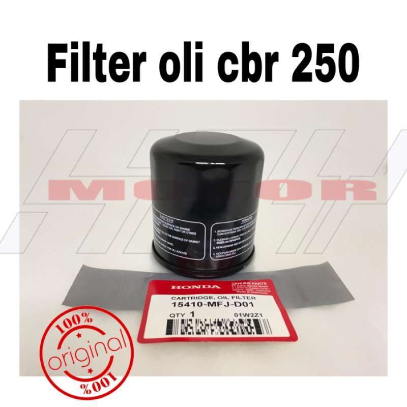 Jual SARINGAN FILTER OLI OIL CBR 250 R RR 250R ORIGINAL HONDA 15410-MJF ...