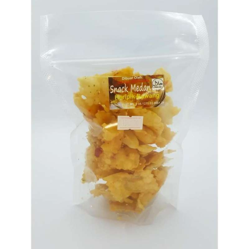 Jual Keripik Bawang Premium 100gr Stand Pouch Aneka Snack Enak Dan ...