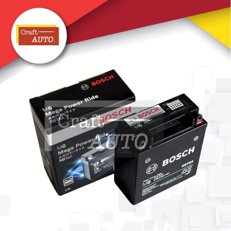 Promo Aki Motor Mio Sporty, Mio Smile, Mio Karbu, Supra Lama Bosch Rbt ...