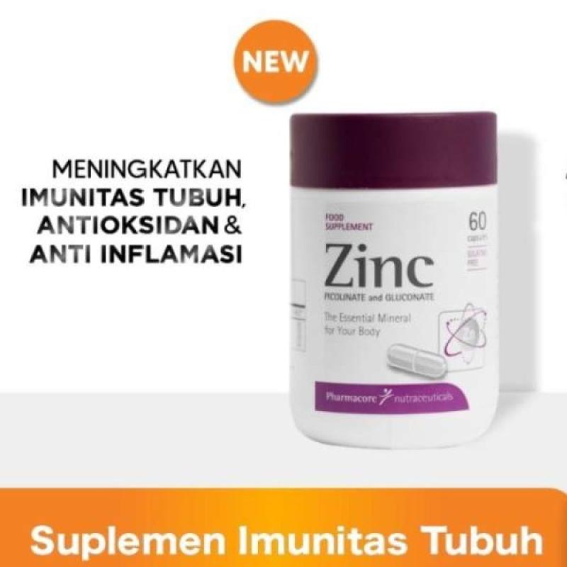 Promo Zinc 60 (Zinc Picolinate 50Mg Gluconate 50Mg) 60 Caps - Suplemen Diskon 17% di Seller ...