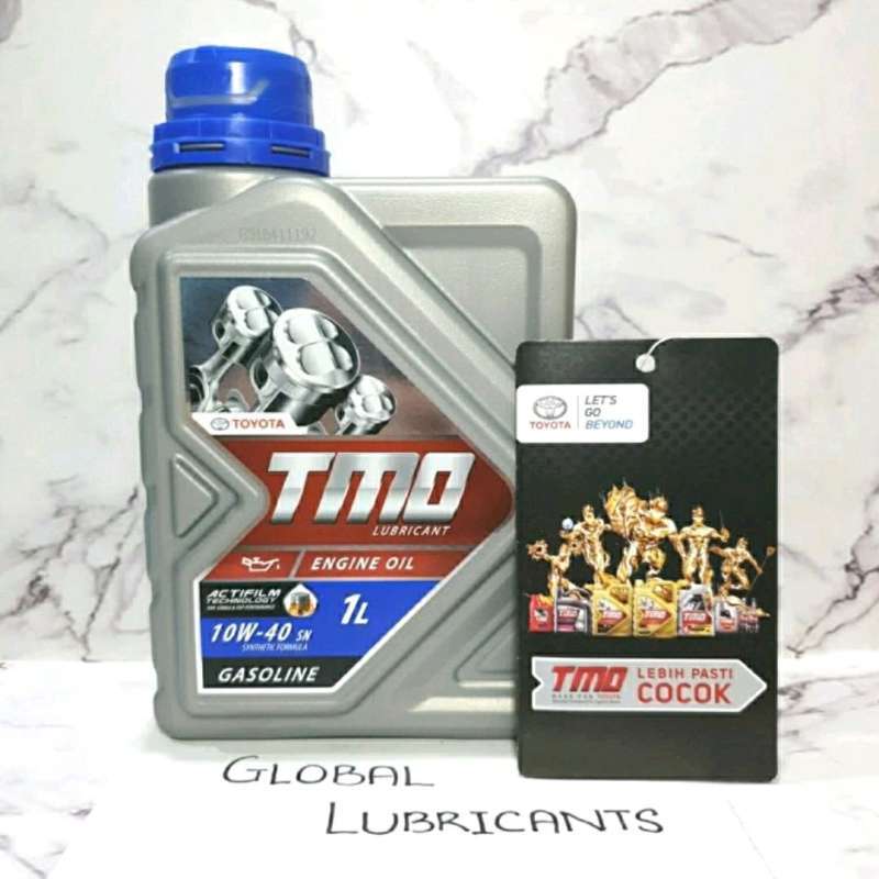 Jual All New Barcode! Toyota Motor Oil/ Tmo Biru 10w-40 1 Liter (oli ...