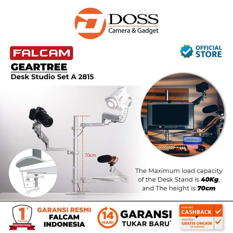 Jual Falcam GEARTREE Desk studio set A 2815 di Seller Doss Official Store - DOSS | Blibli