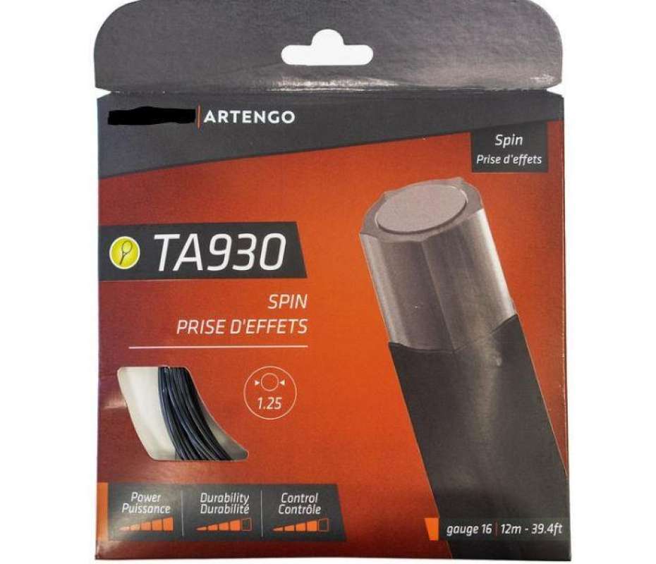 Jual Senar raket tenis TA930 monofilament pentagonal 1.25mm tennis ...