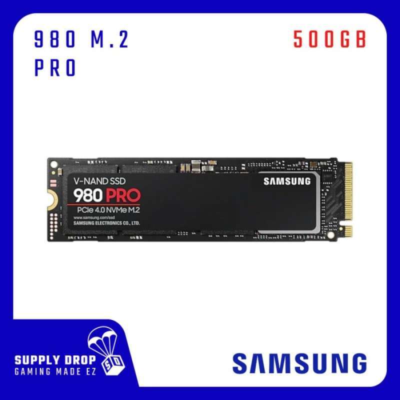 Jual Samsung SSD 980 PRO M.2 PCIe Gen4 x4 500GB MZ-V8P500BW / SSD 500GB ...