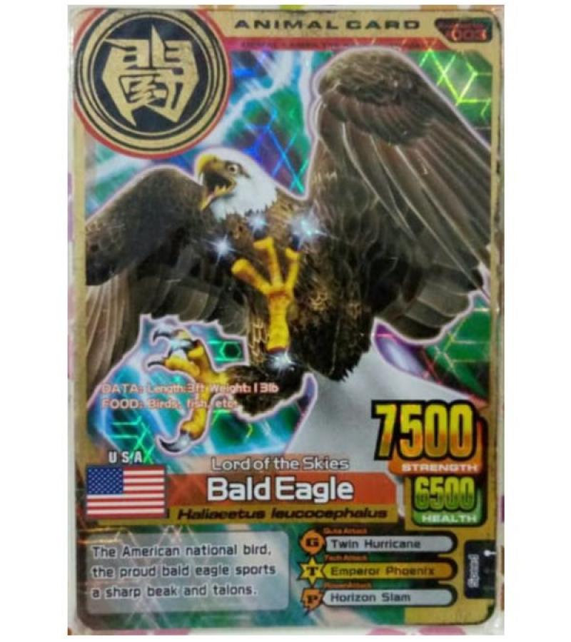 Jual Animal Kaiser Gold Bald Eagle Versi 3 Mainan Kartu [Koleksi ...