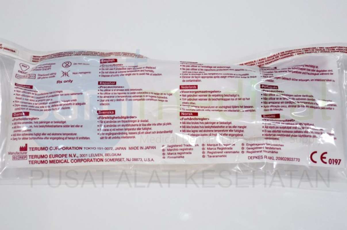 Jual Terumo Terufusion Blood Transfusion Set / Blood Set Di Seller Sam ...