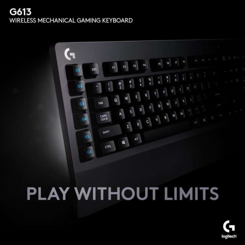 Jual Logitech G613 Keyboard Gaming Wireless Mechanical di Seller Cullen darrel - Pegadungan ...