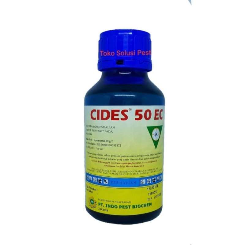 Jual Cides 50 Ec Obat Fogging Pembasmi Nyamuk, Lalat Dan Kecoa Isi 500 ...