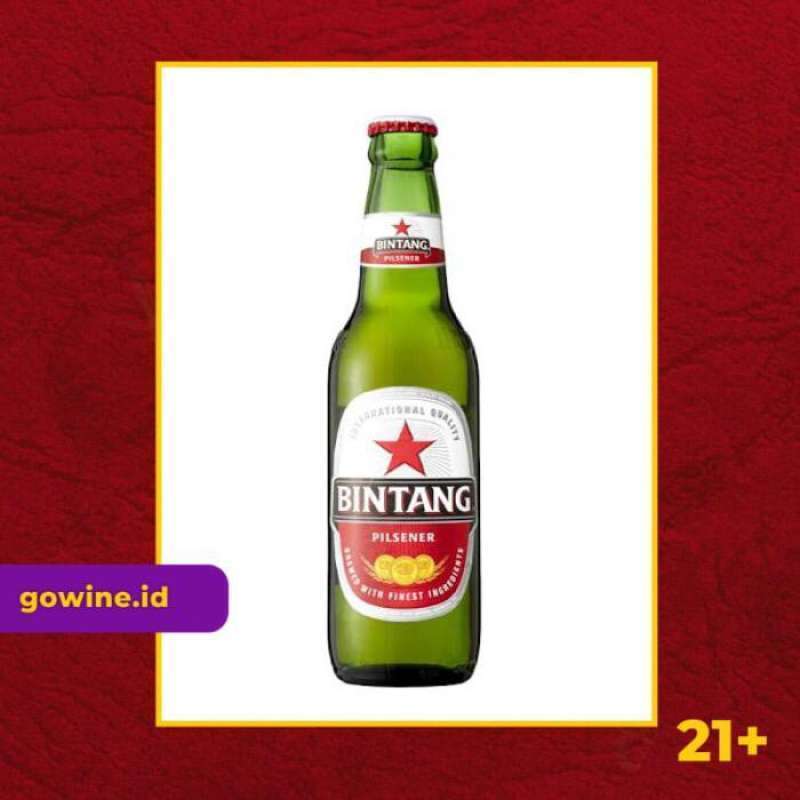 Jual Beer Bintang Pint 330ml - Bir Bintang Botol 330ml Di Seller ...